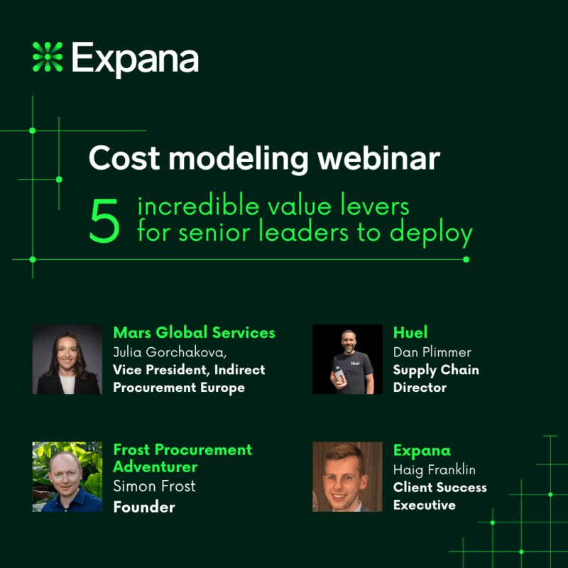 Cost modeling - 5 incredible value levers for senior leaders to deploy ...